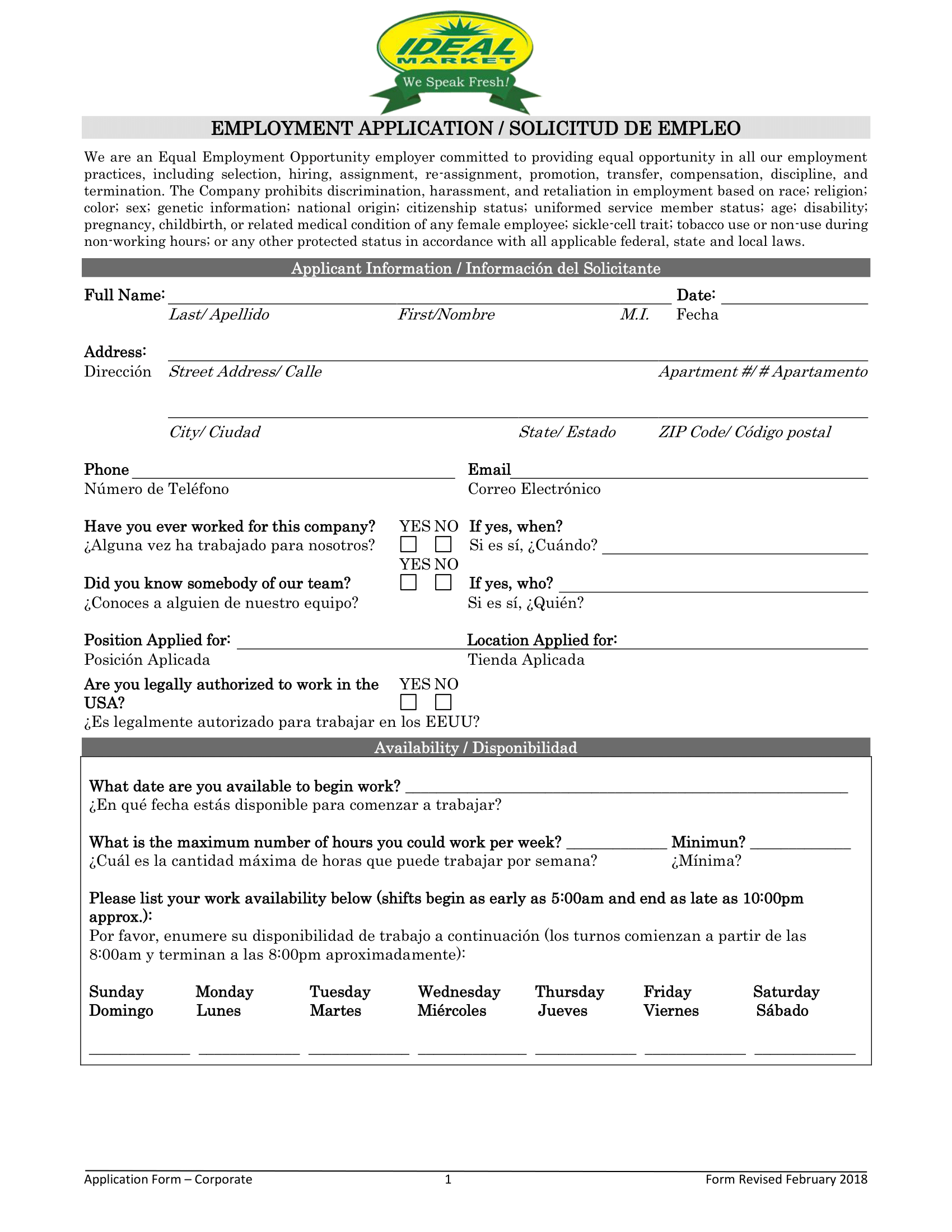 Job Listings | Ideal Market