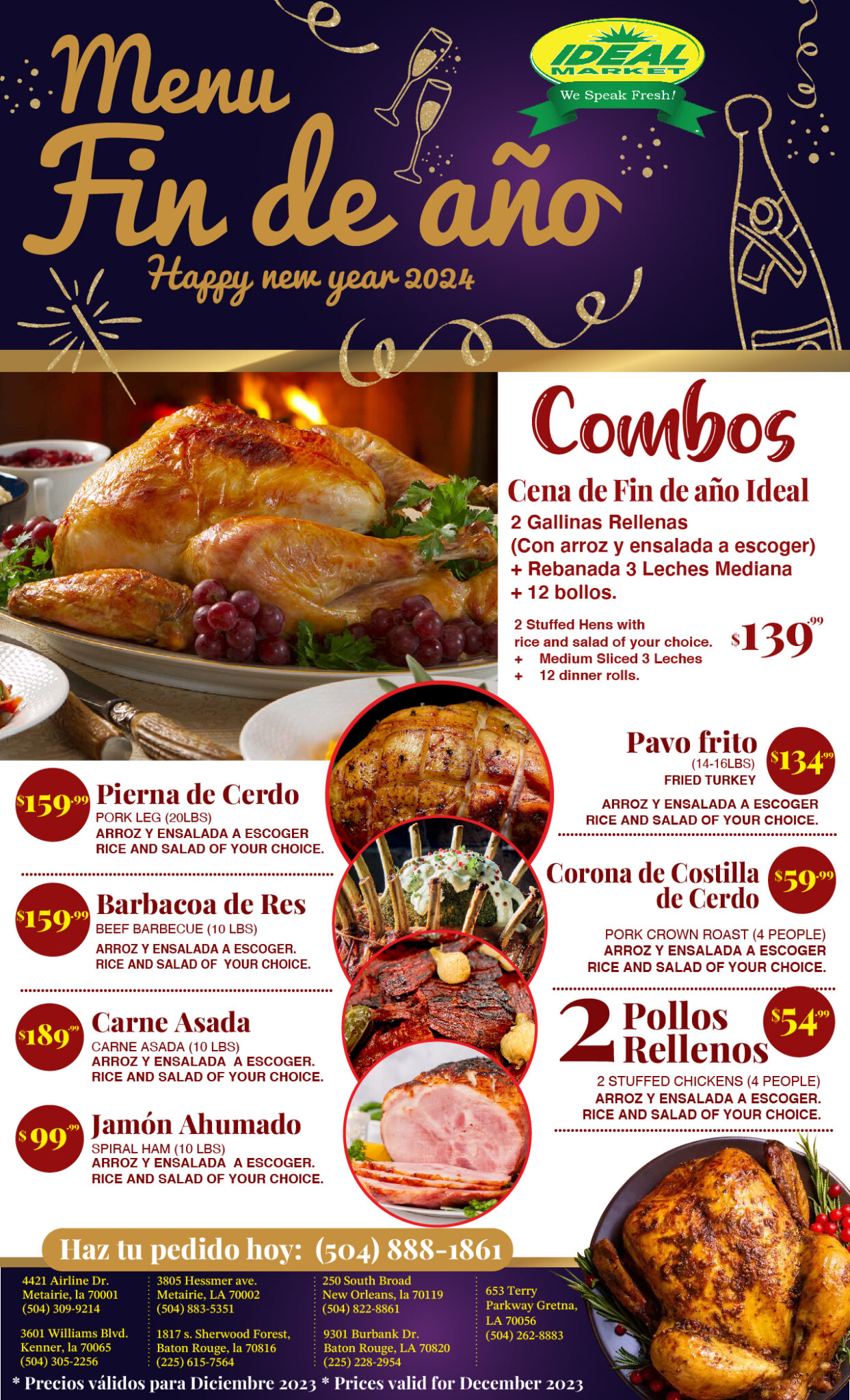 Catering Menu | Ideal Market